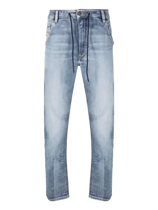 Diesel Tapered-leg Denim Jeans - Blue