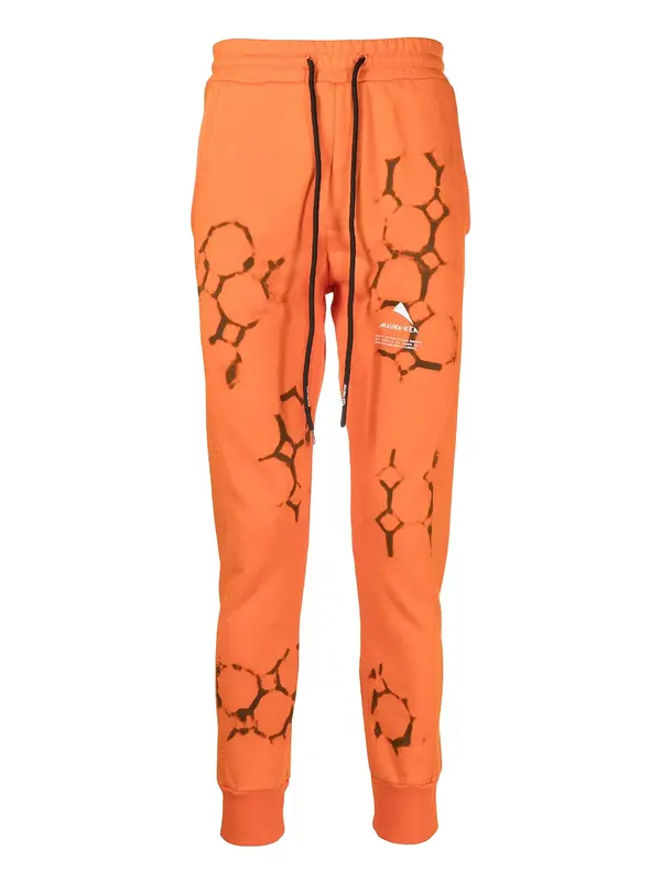 MAUNA KEA Logo-print Detail Track Pants - Orange
