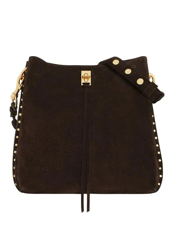 Rebecca Minkoff Darren Deerskin Shoulder Bag - Fondant