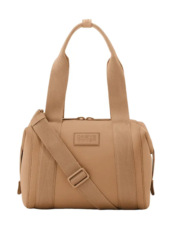 Dagne Dover Landon Small Carryall Duffle Bag - Camel