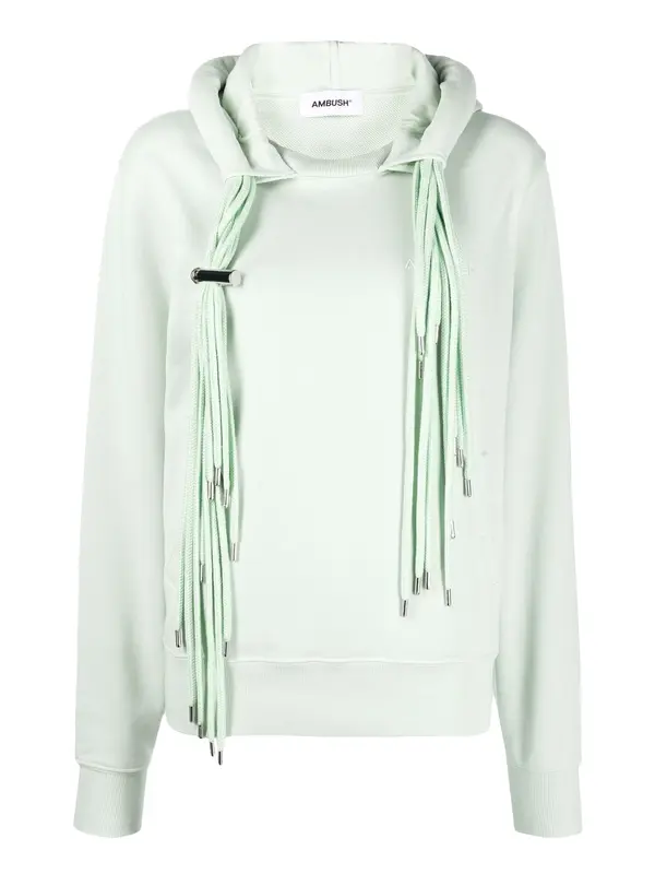 AMBUSH Multi-cord Cotton Hoodie - Green