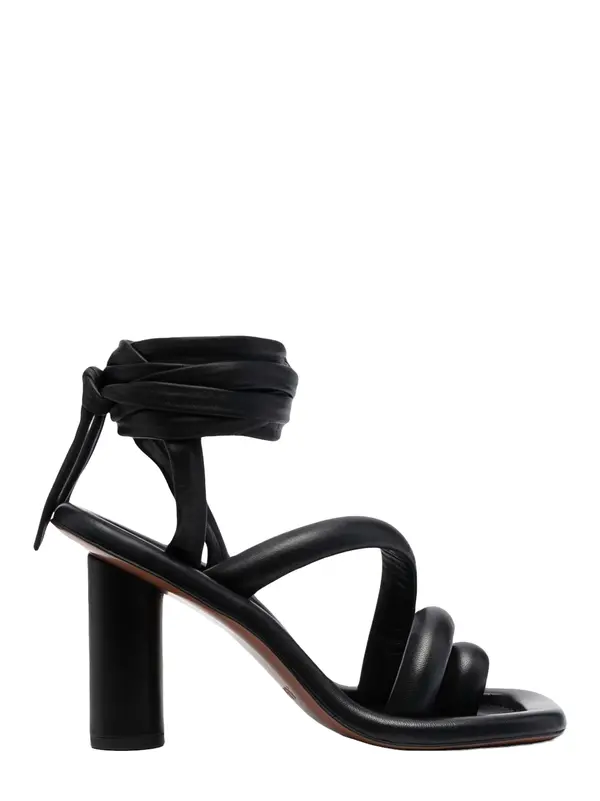 AMBUSH Tube-strap 105mm Sandals - Black
