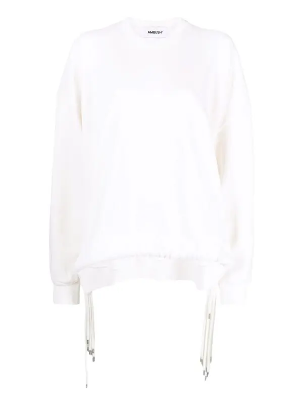 AMBUSH Multi-cord Crewneck Sweatshirt - Neutrals