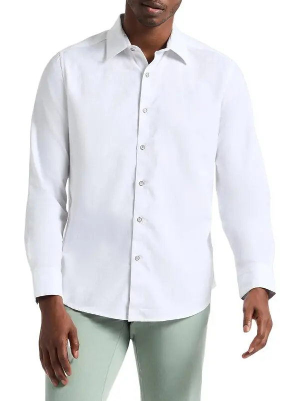 Robert Graham Highland Woven Shirt - White