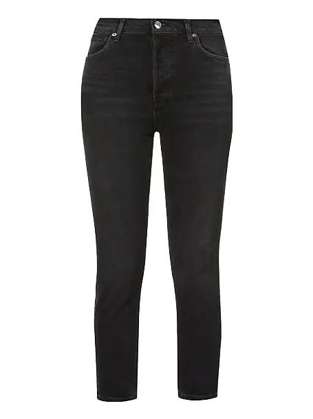 AGOLDE Riley High-rise Straight-leg Jeans - Panoramic