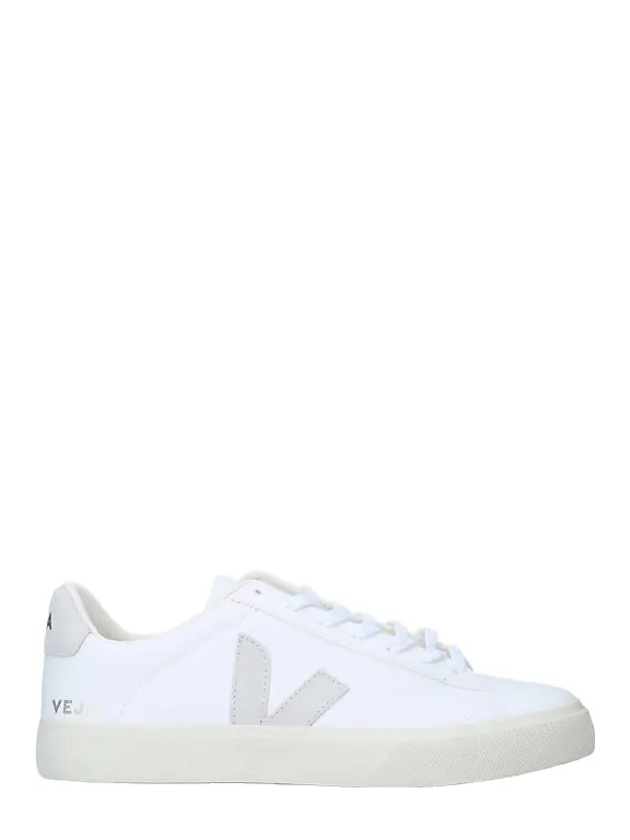 VEJA Campo Leather Low-top Trainers - White