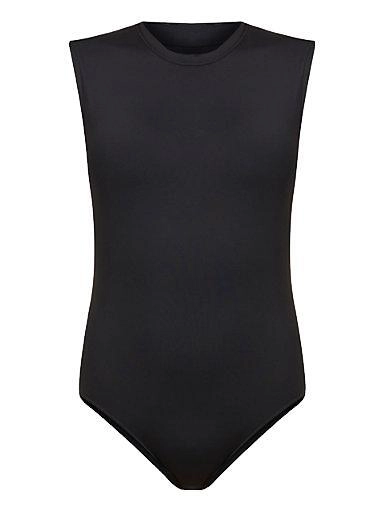 Seafolly Collective Sleeveless Swimsuit - Black