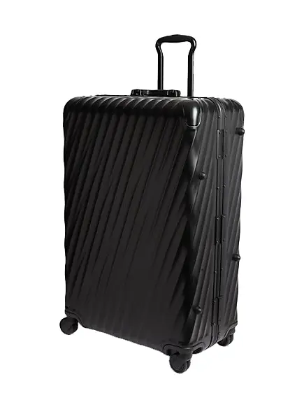 Tumi 19 Degree Aluminium Extended Trip Suitcase - Matte Black