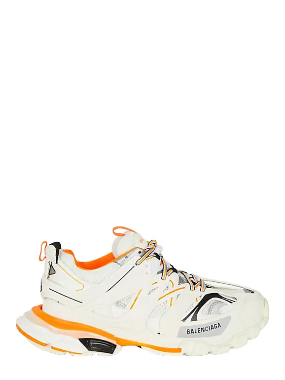 Balenciaga Track Nylon And Mesh Trainers - White/comb