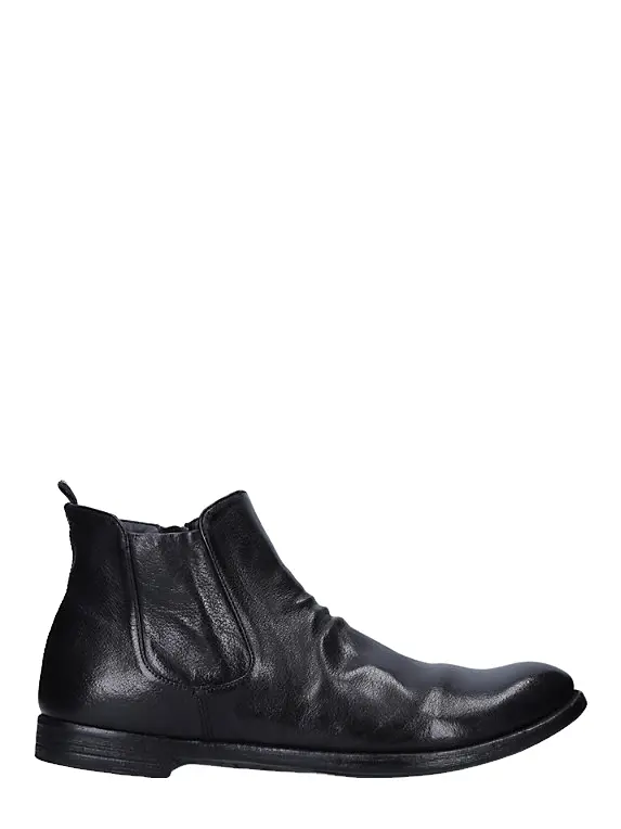 Officine Creative Arc 514 Leather Chelsea Boots - Black