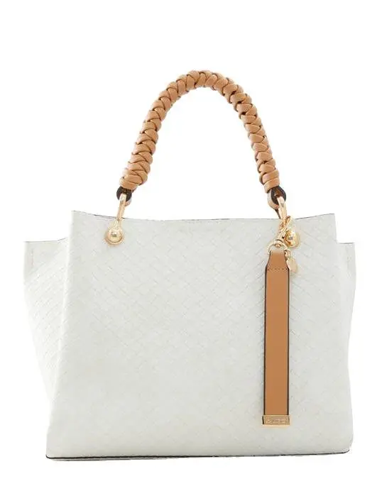 Aldo Gloadithh Faux Leather Tote - Bone