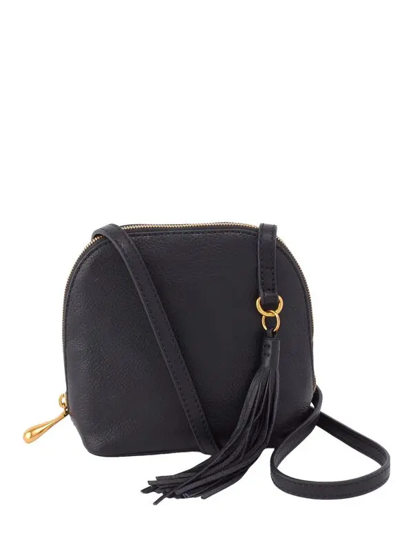 Hobo Nash Calfskin Leather Crossbody Bag - Black