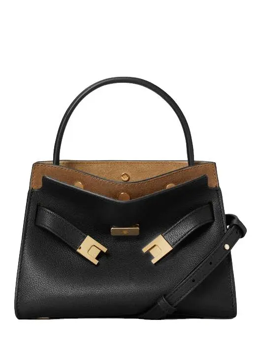 Tory Burch Petite Lee Radziwill Double Bag - Black