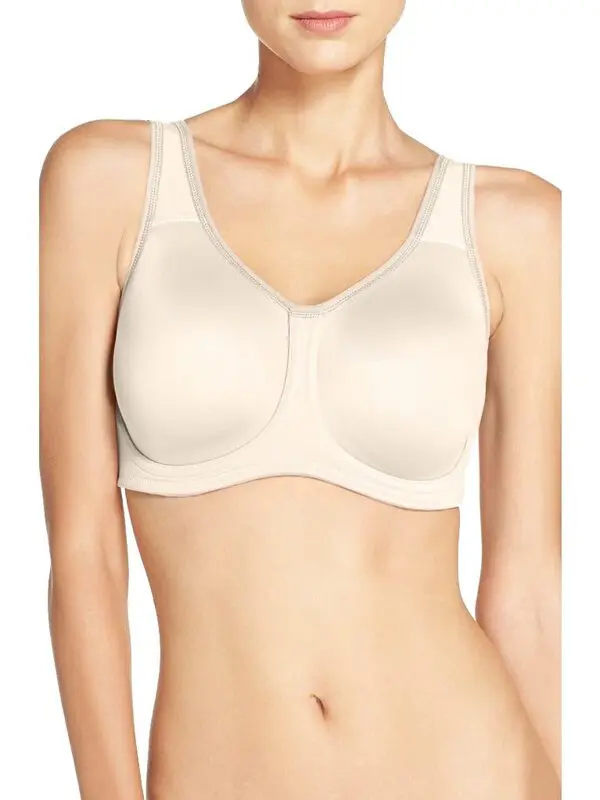 Wacoal Simone Seamless Underwire Sports Bra - Beige