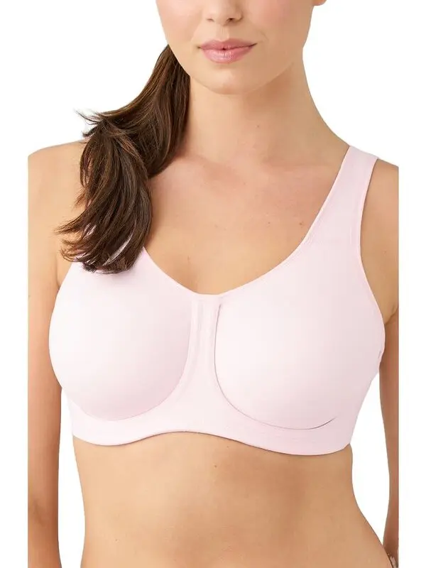 Wacoal Simone Seamless Underwire Sports Bra - Cradle Pink