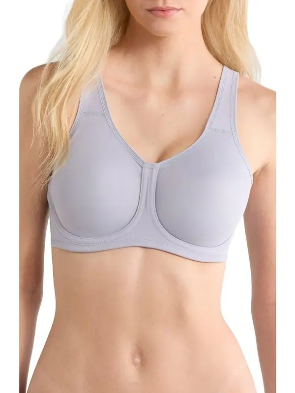 Wacoal Simone Seamless Underwire Sports Bra - Dapple Gra