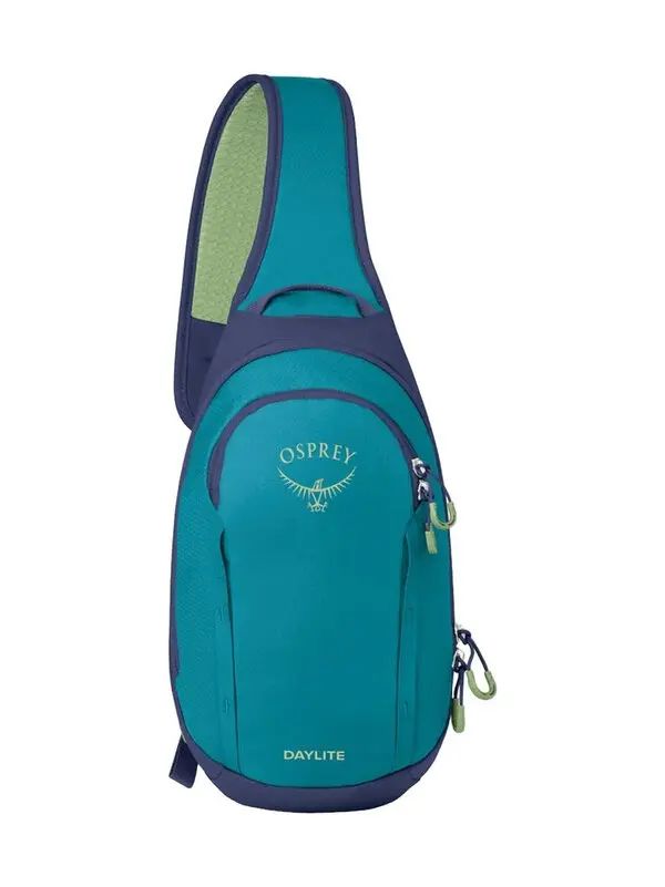 OSPREY Daylite Water Repellent Sling Backpack - Blue Spikemoss/ Alkaline