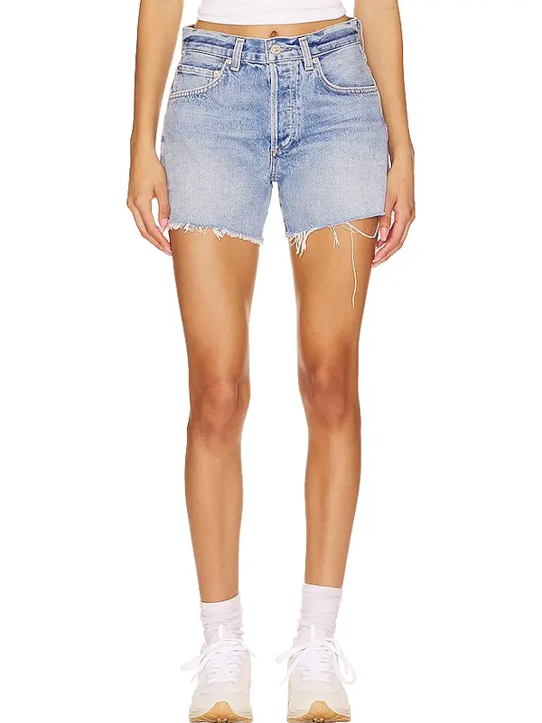 Citizens Of Humanity Annabelle Relaxed Denim Shorts - Gemini