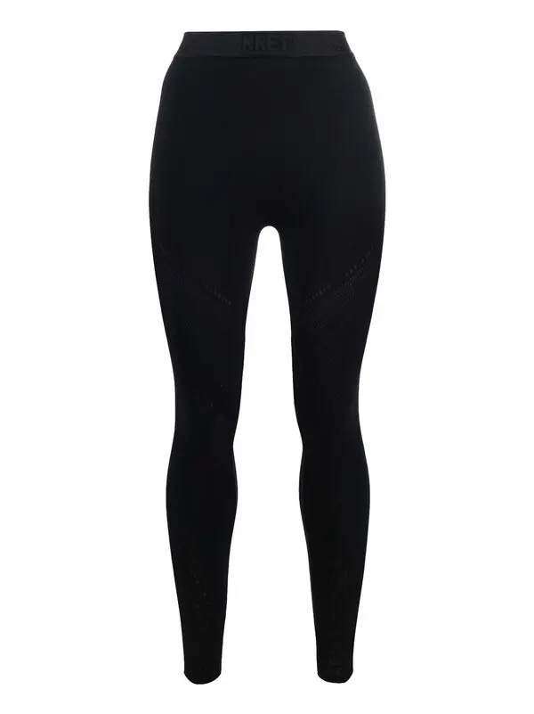 Wolford Ajouré Net Leggings - Black