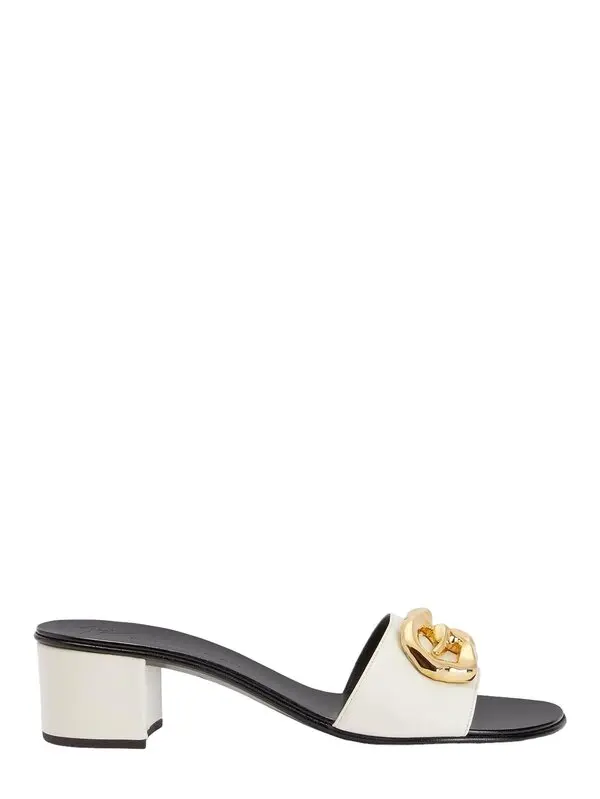 GIUSEPPE ZANOTTI Lyra Zali Heeled Sandals - White