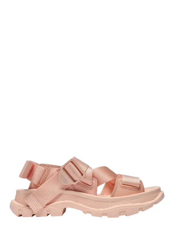 Alexander McQueen 45mm Trekking Sandals - Pink