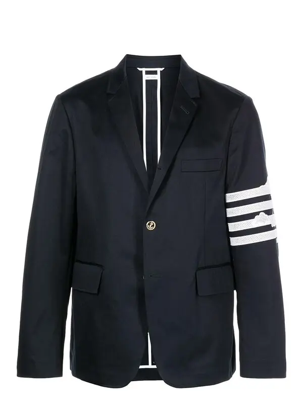 Thom Browne 4-bar Single-breasted Blazer - Blue