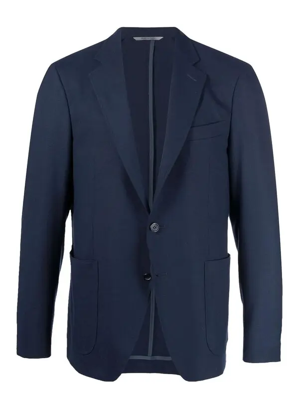 Canali Classic Tailored Blazer - Blue