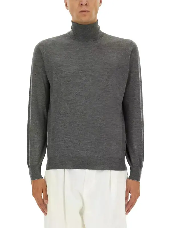 Brunello Cucinelli Turtleneck Sweater - Grey