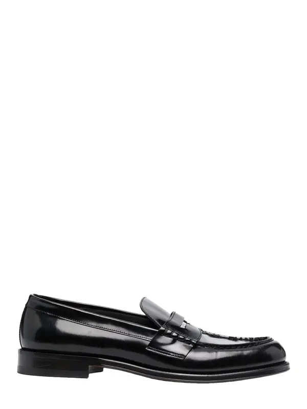 Dsquared2 High-shine Penny Loafers - Black