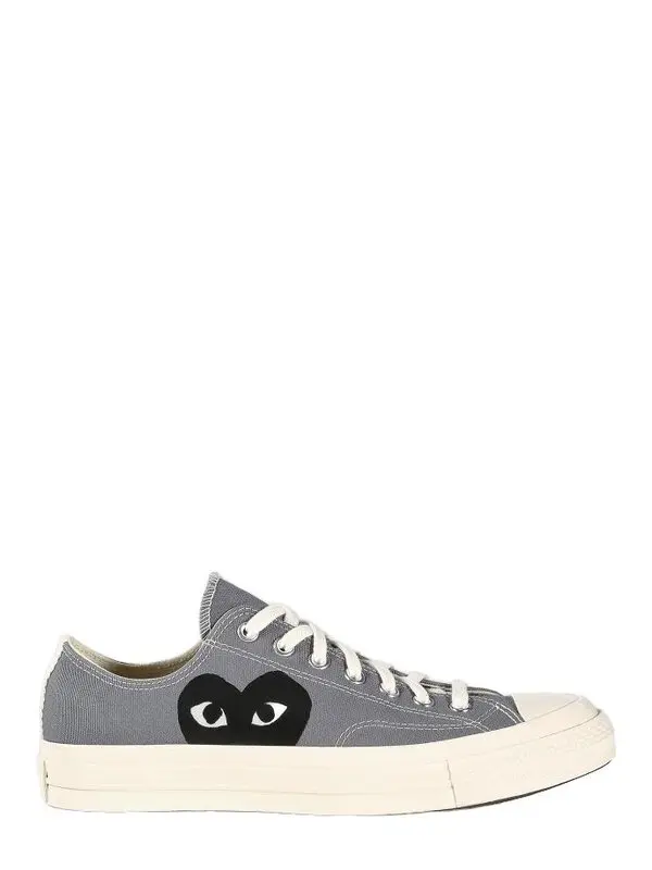 Play Comme Des Garcon Cdg Play X Converse Chuck Taylor All Star Low-top Sneakers - Grey