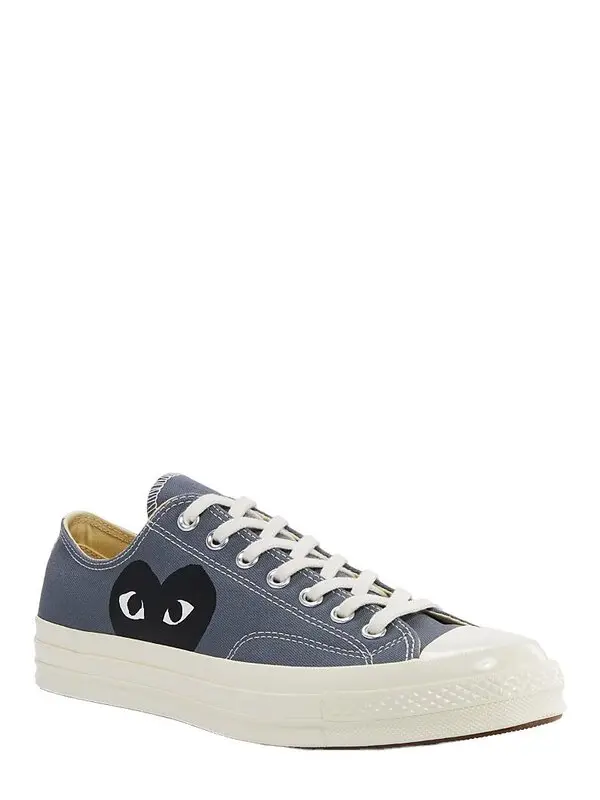 Play Comme Des Garcon X Converse Chuck Taylor Sneakers - Grey