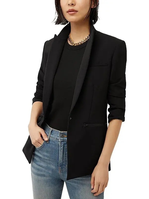 Veronica Beard Scuba Jacket - Black