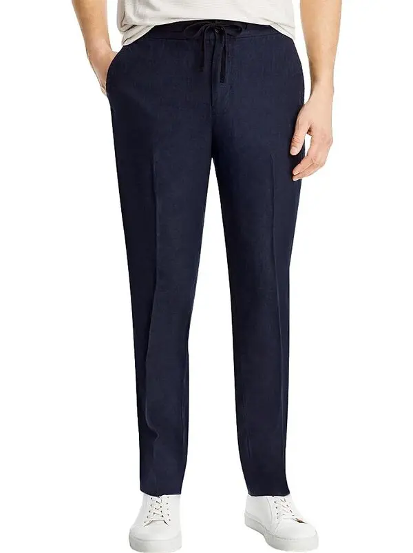 Vince Lightweight Hemp Trousers - Coastal