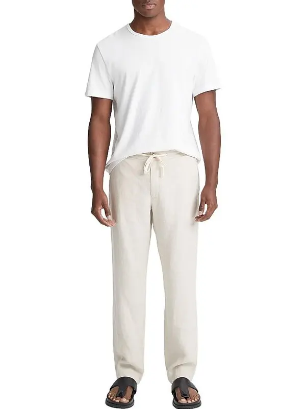 Vince Lightweight Hemp Trousers - Pumice Rock