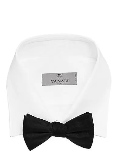 Canali Basics Formal Classic Fit Dress Shirt - White