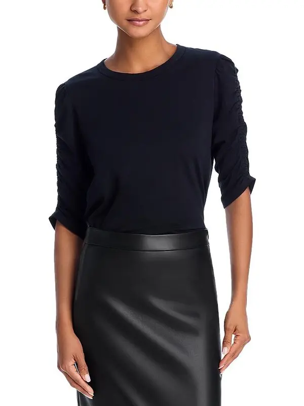 Veronica Beard Waldorf Tee - Black