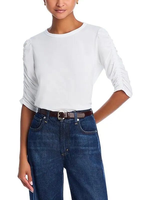Veronica Beard Waldorf Tee - White