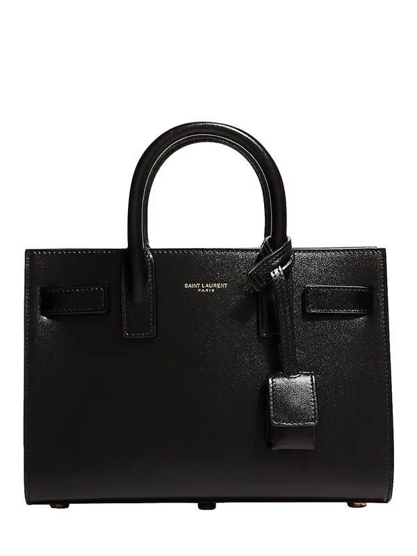 Saint Laurent Sac De Jour Nano Top-handle Bag - Black