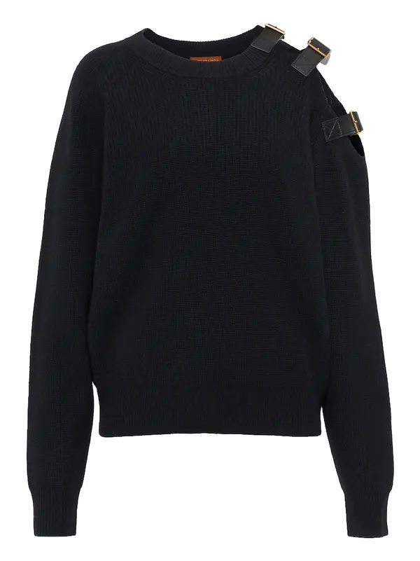 Altuzarra Ness Wool And Cashmere Sweater - Black