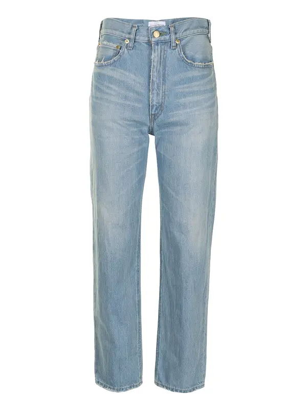 TU ES MON TRESOR The Emerald Boyfriend Jeans - Blue