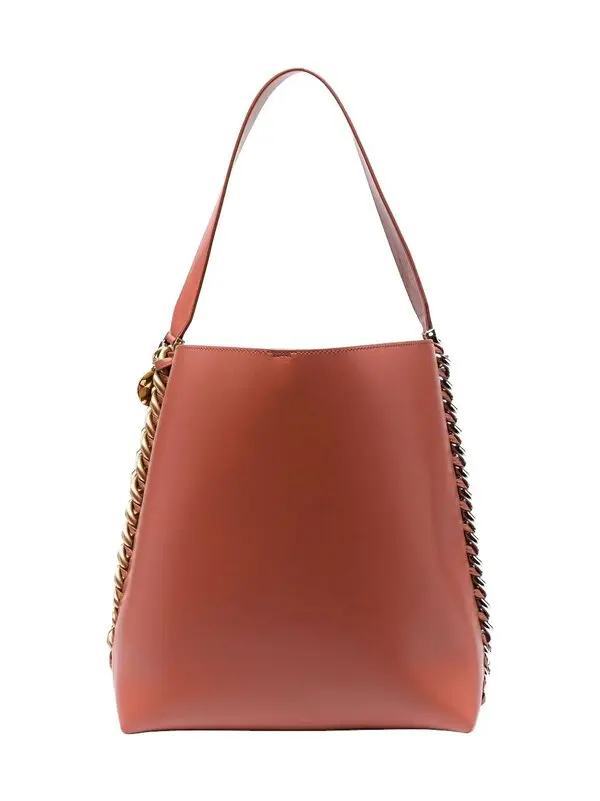 Stella McCartney Chain-trimmed Tote Bag - Brown