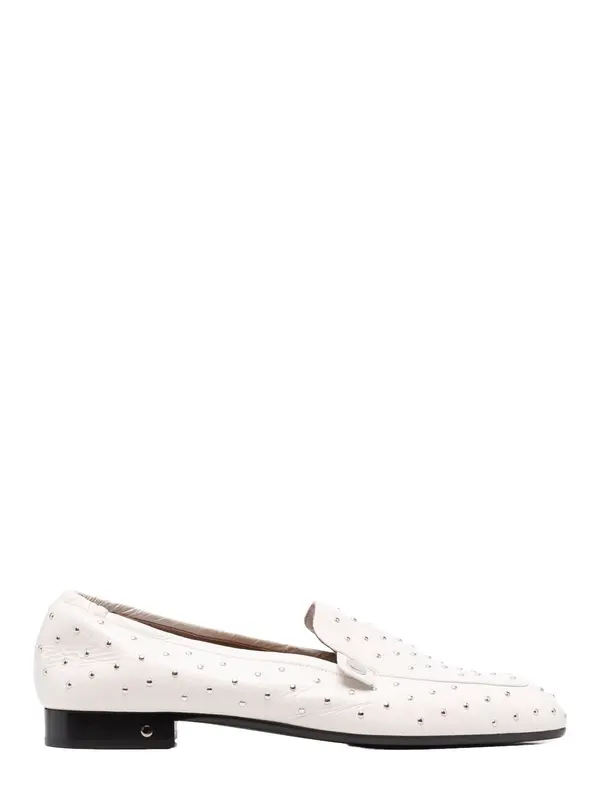 Laurence Dacade Angela Leather Loafers - White