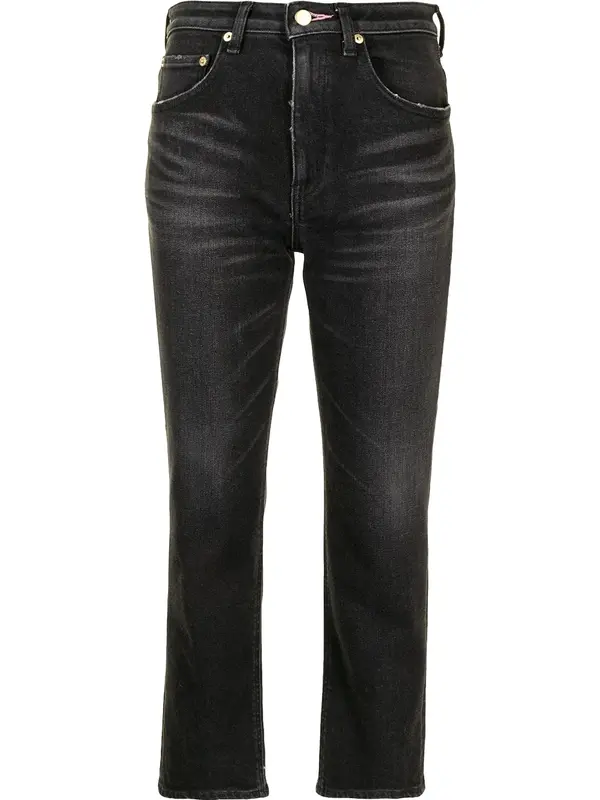 TU ES MON TRESOR The Rose Quartz Bootcut Jeans - Black