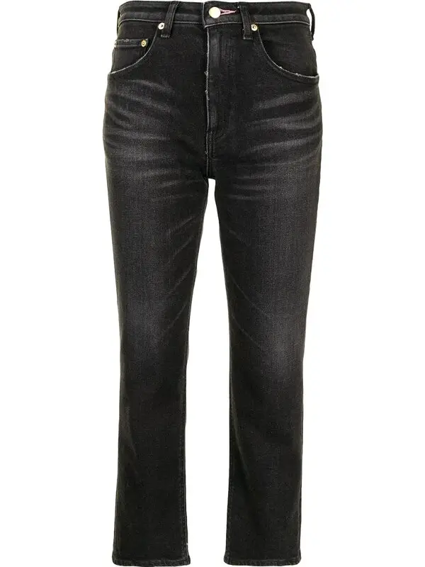TU ES MON TRESOR The Rose Quartz Bootcut Jeans - Black