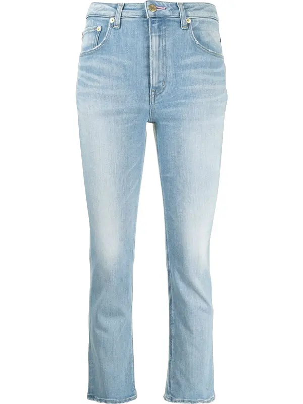 TU ES MON TRESOR The Rose Quartz Jeans - Blue