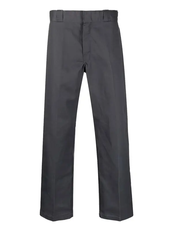 Dickies Rear Logo-patch Trousers - Grey
