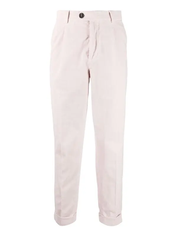 Brunello Cucinelli Slim-fit Corduroy Trousers - Pink