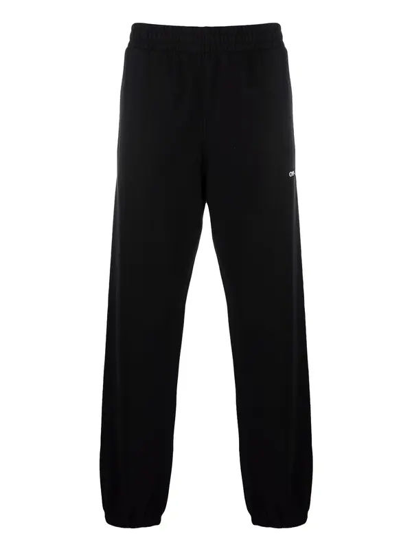 Off-White Wave Diagonal Track Pants - Black
