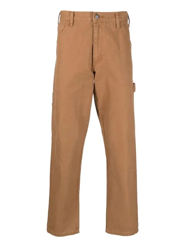 Dickies Rear Logo-patch Trousers - Brown