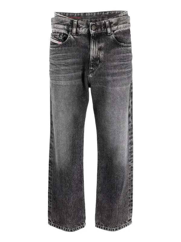 DIESEL® Boyfriend Stonewash Jeans - Grey